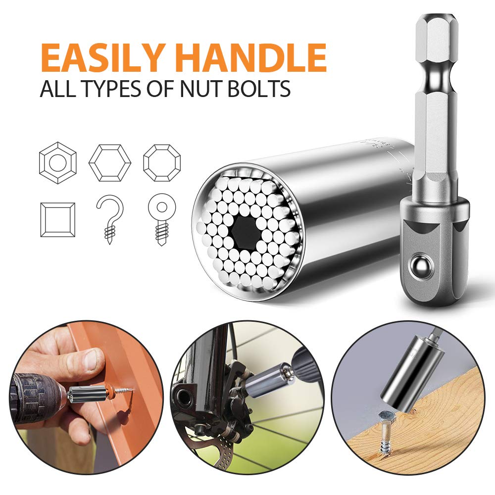 LED Magnetic Pickup Tool, Christmas Stocking Stuffers Gifts for Men Cool Stuff Gadgets, Telescoping Magnet Pickup Tools Extendable 22", Unique Birthday Gift for Dad, Grandpa for Hard to Reach Place