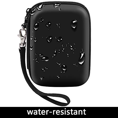 Digital Camera Case Compatible with YISENCE/ for AbergBest 21 Mega Pixels 2.7" LCD Rechargeable HD/ for Canon PowerShot ELPH 180 190/ for Sony DSCW800 DSCW830 Digital Camera with SD Card and Cable