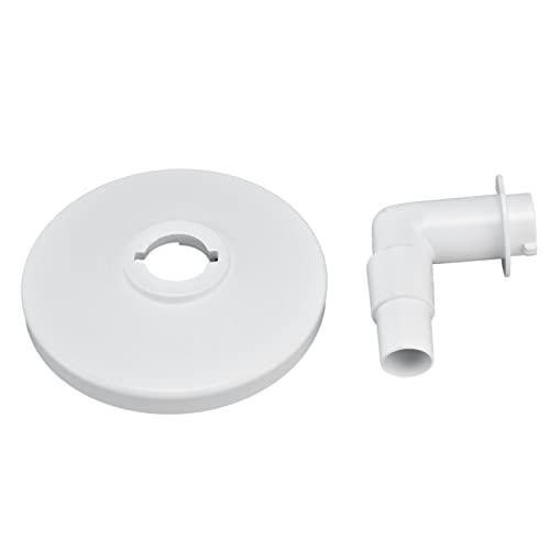 RvSky Household Garden Products Skimmer Vacuum Plate with 90 ° Elbow Plastic Pool Vacuum Plate Replacement for Hayward