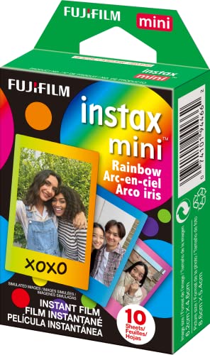 Fujifilm Instax Mini Rainbow Film - 10 Exposures