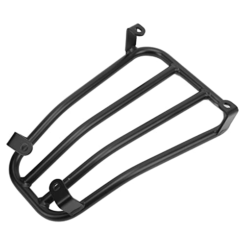 Motorcycle Scooter Footrest Luggage Rack Carrier for GTS 150 250 300 GTV 2017-2022 (Black)