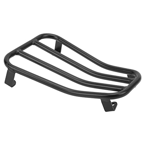 Motorcycle Scooter Footrest Luggage Rack Carrier for GTS 150 250 300 GTV 2017-2022 (Black)