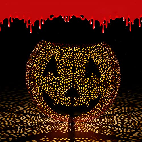 Halloween Pumpkin Hanging Solar Lights - ๐ฎ๐ฌ๐ฎ๐ฏ ๐ก๐ฒ๐๐ฒ๐๐ Halloween Decoration Outdoor, Waterproof Halloween Spooky Hanging Lights for Outdoor, Tree Decor, Garden or Yard, Outside Entryway, Porch