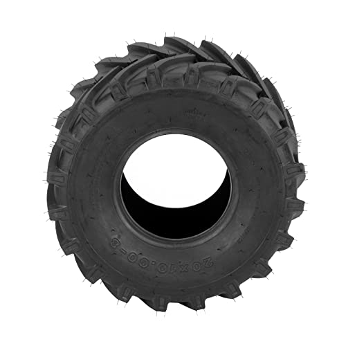 2PCS 20x10.00-8 Lawn Garden Mower Tubeless Tire 4PR 20-10-8 Tractor Golf Cart Tires