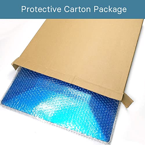 Heat Reflector Shield for Glass Tube Heater, 4-Sided Pyramid Patio Heater Replacement Top - Hole Distance 2 3/4 Inches