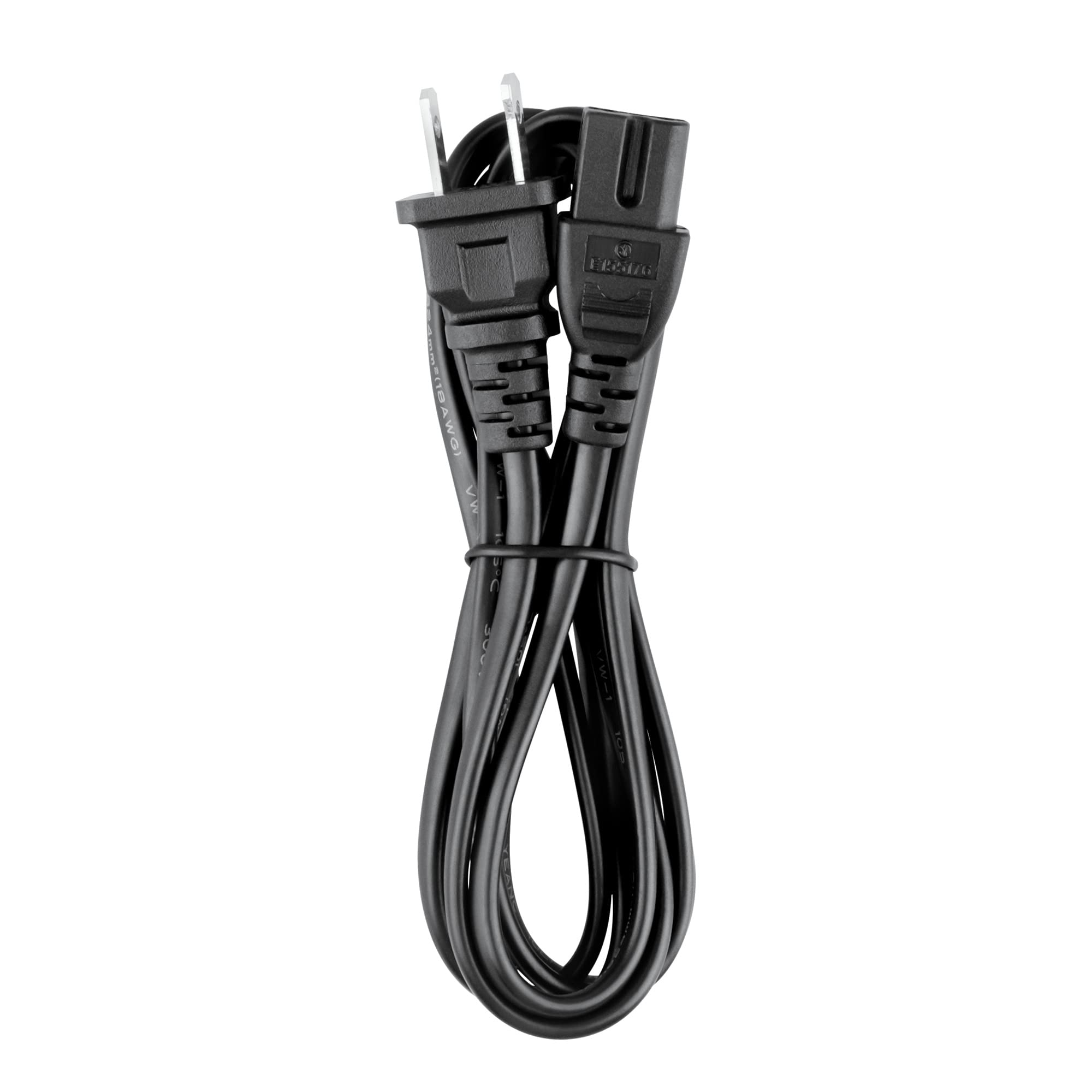 Dysead 6ft AC Power Cord Cable Lead Compatible with Sony ZS-RS60BT CD Boombox