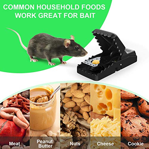 Mouse Trap Mouse Traps Indoor, Mice Traps for House Indoor, Mouse Traps Outdoor Quick Effective and Safe, Reusable Mouse Traps for House 12 Packsā¦