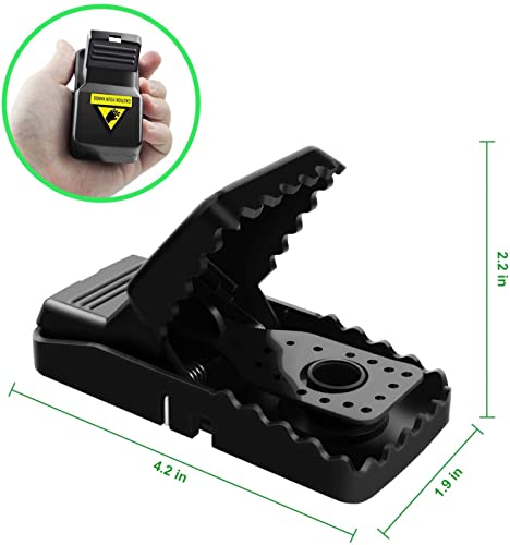 Mouse Trap Mouse Traps Indoor, Mice Traps for House Indoor, Mouse Traps Outdoor Quick Effective and Safe, Reusable Mouse Traps for House 12 Packsā¦