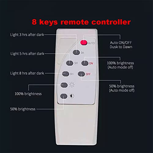Solar Lights Outdoor, 87 LEDs Solar Security Light with Remote Control, Solar Powered Auto Dusk to Dawn Sensor IP66 Waterproof, Equivalent 110V 40W LED Flood Light for Yard Porch Balcony Garage Garden