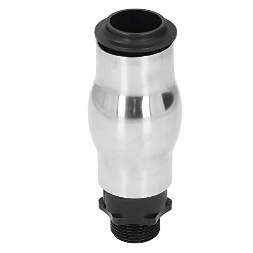 YOUTHINK Frothy Nozzle, G1 Male Thread Frothy Foam Jet Fountain Nozzle 304 Stainless Steel Water Spray Head for Garden