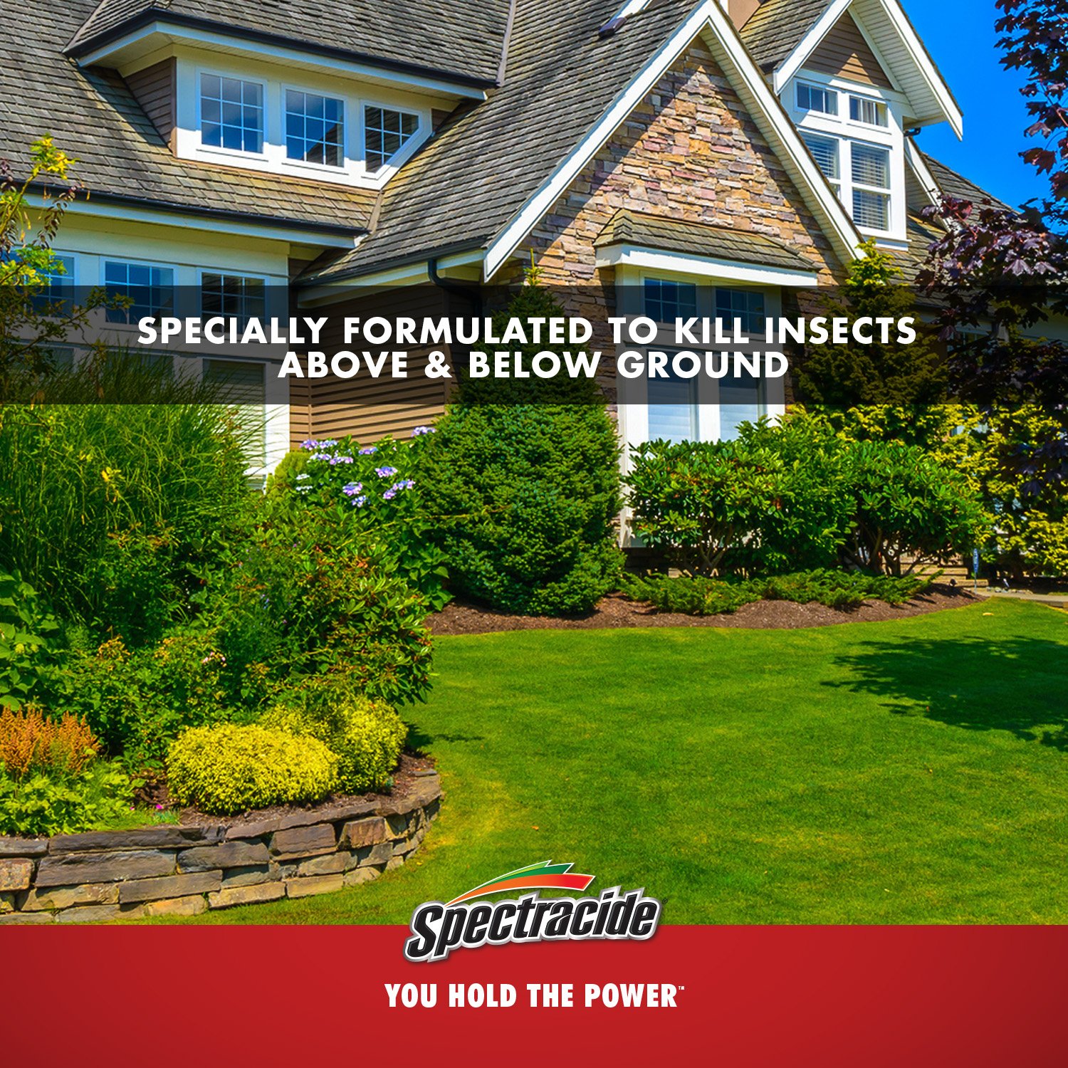 SPECTRUM BRANDS 53941 Spectracide Triazicide Insect Killer for Lawns Granules, 1-Pound, 1 lbs, Brown