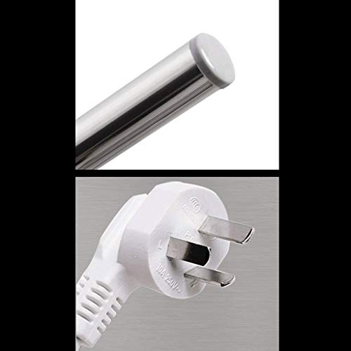 AFLHYJK Steel Electric Towel Rack - Stainless Steel Free Standing Electric Heated Towel Warmer Laundry Drying Rack