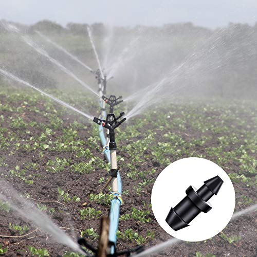 150 Pieces Drip Irrigation Plug irrigation goof plug 1/4 1/2 Drip Irrigation Tube End Closure Hole Plugs for Home Garden Pipe Supplies