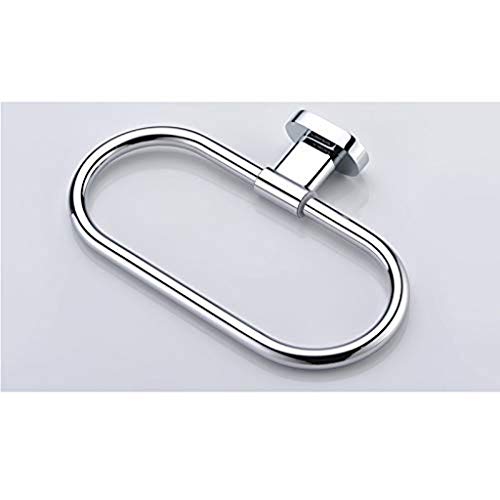 AFLHYJK All Copper Towel Rack-Bathroom Hardware Accessory Hand Towel,Wall Mounted,Oval Pedestal