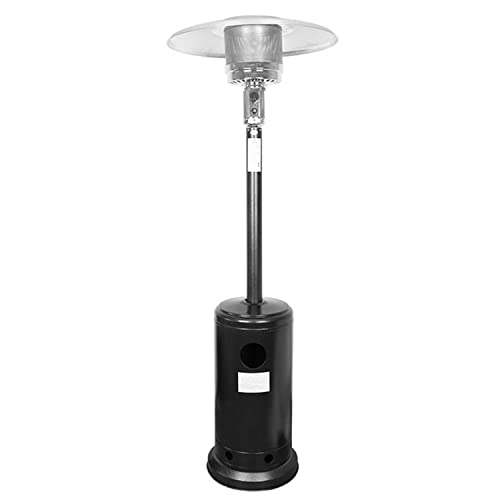 UEIDIHI Portable Outdoor Heater, 50,000 BTU Tabletop Patio Heater with Wheels, Propane Gas Heater with Triple Protection System, Suitable for Garden, Patio