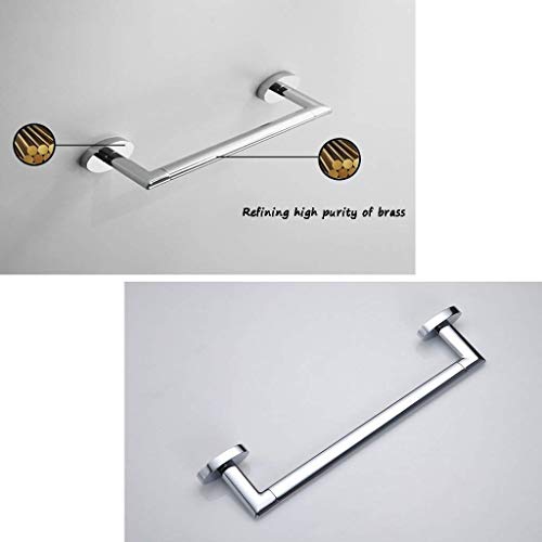 AFLHYJK Towel Rack Holder with Storage Shelf - Metal Organizer for Bath Hand Towels, Washcloths, Bathroom