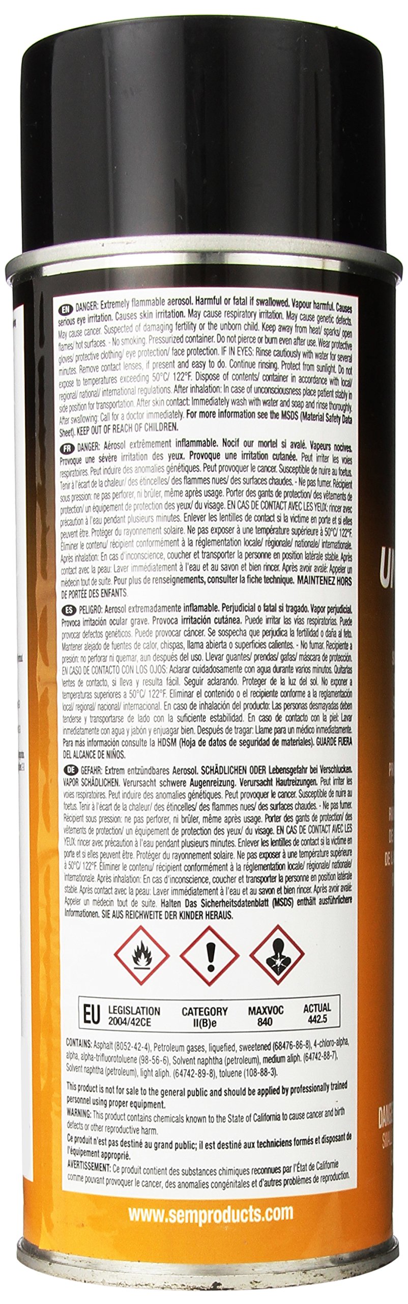 SEM 40463 Low VOC Undercoating Aerosol - 19.2 oz.