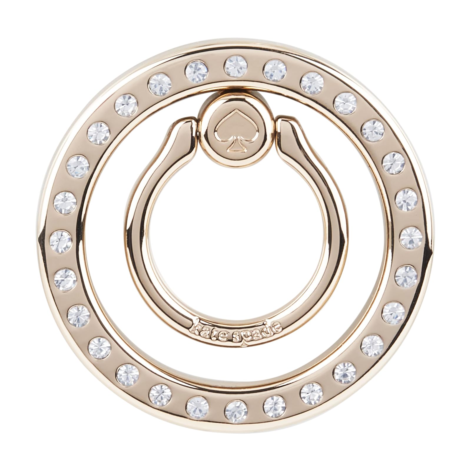 kate spade new york Magnetic Phone Ring Grip with Stand - Removable and Collapsible - Set in Stone