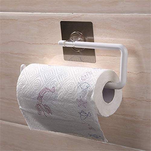 AFLHYJK Towel Rack- Kitchen Over Cabinet Strong Steel Double Towel Bar Rack - Hang on Inside or Outside of Doors - Storage and Organization for Hand
