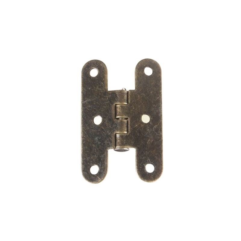 MEZUMI Antique Wooden Box Hinge Metal Furniture Hinge Box Cabinet Jewelry Box Invisible Hinge Hardware