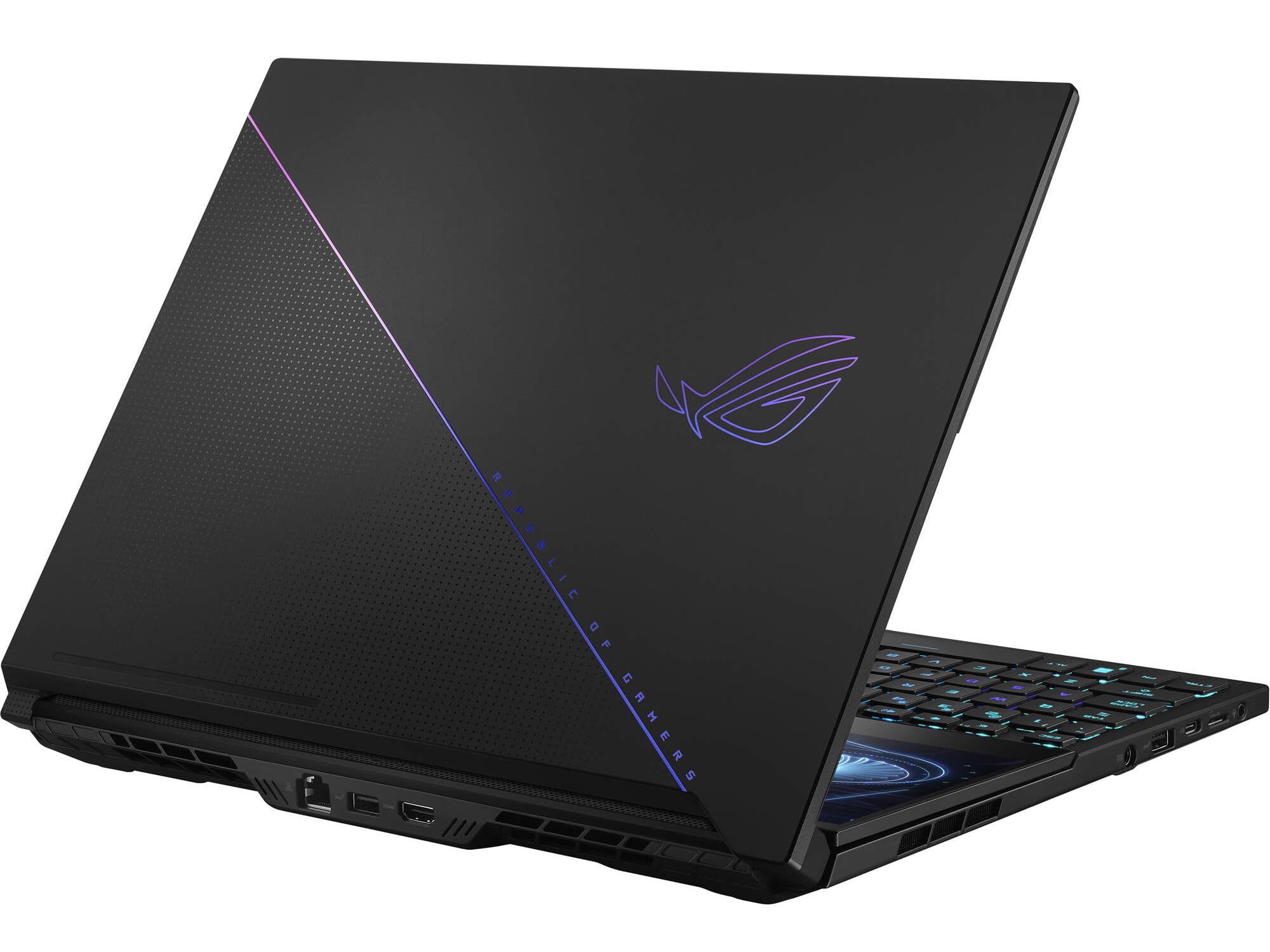 ASUS ROG Zephyrus Duo 16 Gaming & Entertainment Laptop (AMD Ryzen 7 6800H 8-Core, 32GB DDR5 4800MHz RAM, 1TB PCIe SSD, GeForce RTX 3060, 16.0" 165 Hz Touch Win 11 Pro) Refurbished (Renewed)