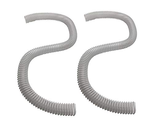 Pool Filter Pump Connection Hose 1.25β Above Ground Pool Replacement Hose Premium Quality Kinkproof PVC Hose 59 Inches x 1-1/4. 2 Packs