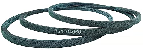 Qissiq Mower 42” Deck Drive Belt for MTD Cub Cadet Troy-Bilt 754-04060 954-04060 754-04060B 954-04060B