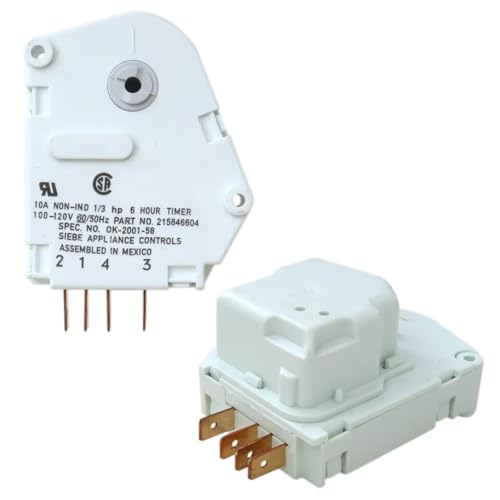 New Update 215846604 Timer-Defrost for Frigidaire Refrigerator 241809402 241809401 08000035 08003824