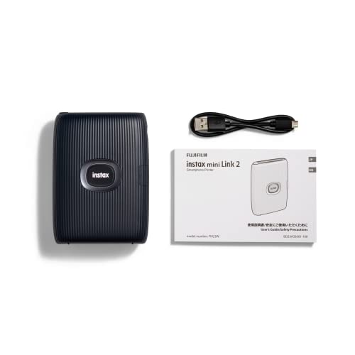 Fujifilm Instax Mini Link 2 Smartphone Printer - Space Blue