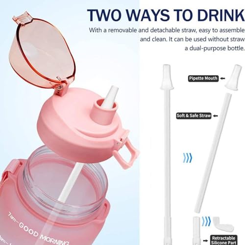 MeyeLo tritan cross-border water bottle sports cup in stock wholesale large capacity gradient direct drink portable rope holding outdoor kettle