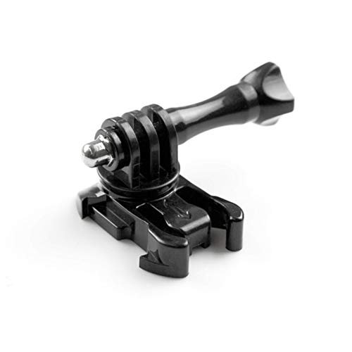 3 PCS 360 Degree Rotate Screw Swivel Mount Helmet Strap Buckle Adapter Holder Mount for GoPro 11/10/9/8/7/6/5 Black,Session 5/4 Action Cameras