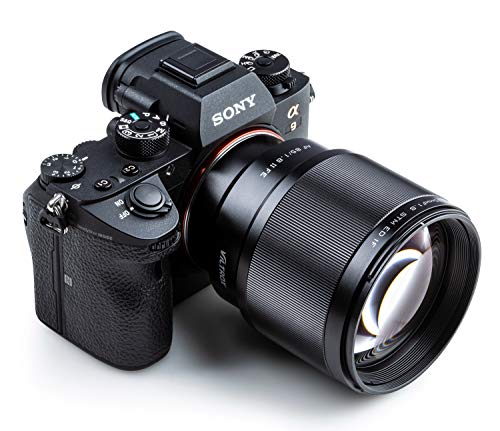 Auto-Focus Prime Lens VILTROX 85mm F1.8 Mark II STM Full Frame Portrait Lens for Sony E-Mount Camera A7III A7RIII A7SII A7II A9 A7 A6500 A6400 A6300