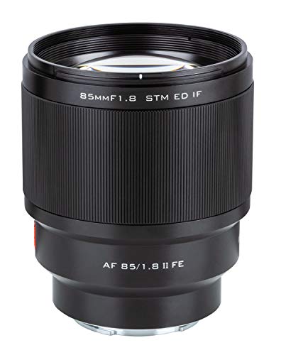 Auto-Focus Prime Lens VILTROX 85mm F1.8 Mark II STM Full Frame Portrait Lens for Sony E-Mount Camera A7III A7RIII A7SII A7II A9 A7 A6500 A6400 A6300