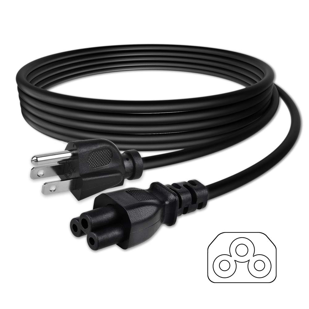 J-ZMQER 6ft UL AC Power Cord Compatible with Samsung Ativ Book Series 2 3 4 5 6 7 8 9 Chronos Laptop