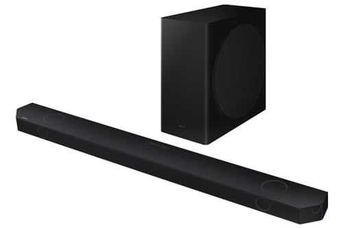 SAMSUNG HW-Q800C 5.1.2ch Soundbar and Subwoofer with Dolby Atmos with a SAC-21HDMI2 2m HDMI Cable with 8K/60Hz Support (2023)(USED)