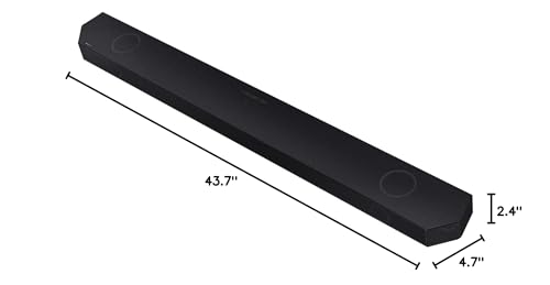 SAMSUNG HW-Q800C 5.1.2ch Soundbar and Subwoofer with Dolby Atmos with a SAC-21HDMI2 2m HDMI Cable with 8K/60Hz Support (2023)(USED)