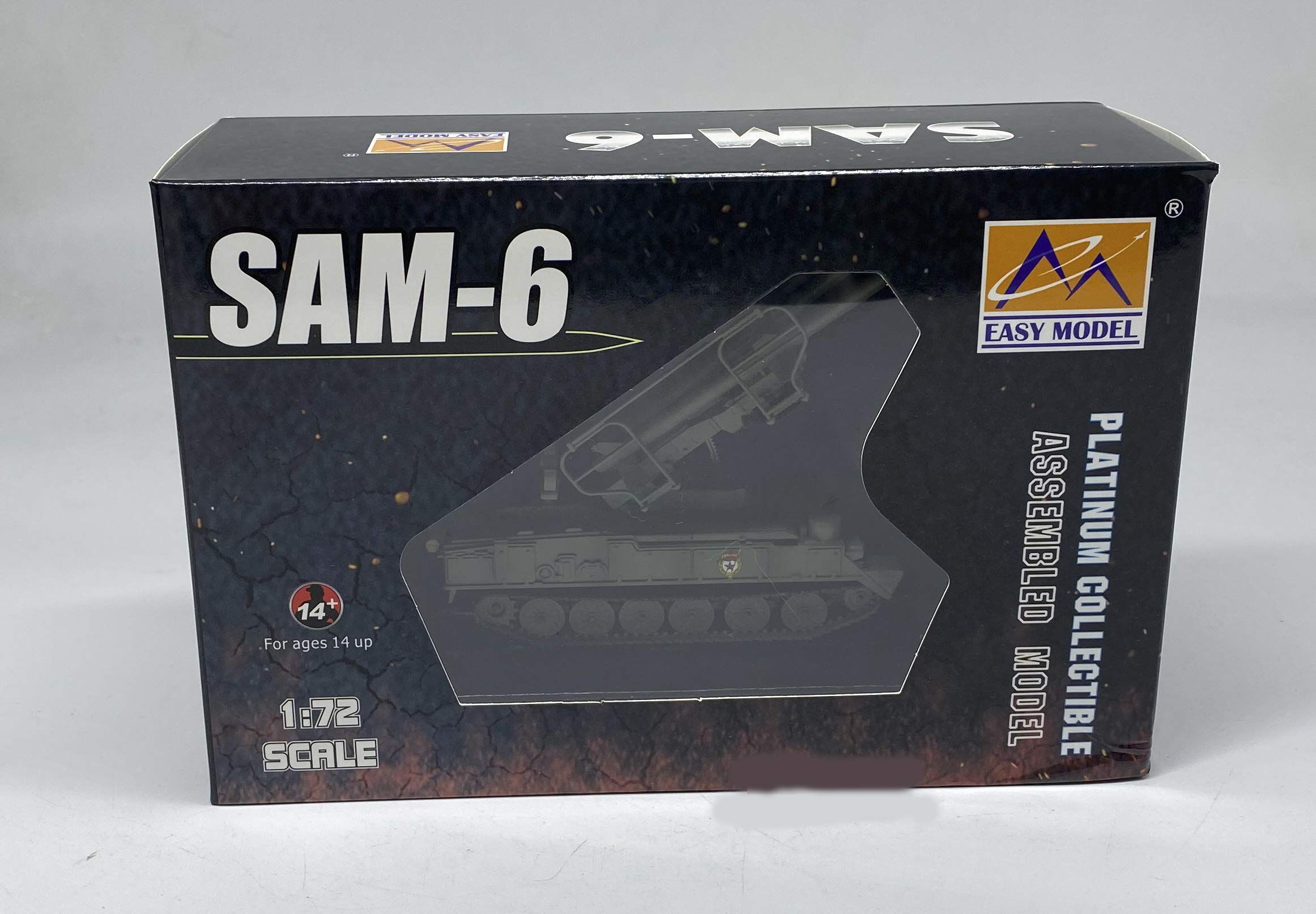 Easy Model Poland SAM-6 Anti-Aircraft Missile Launch Vehicle 1/72 Finished Model Tank