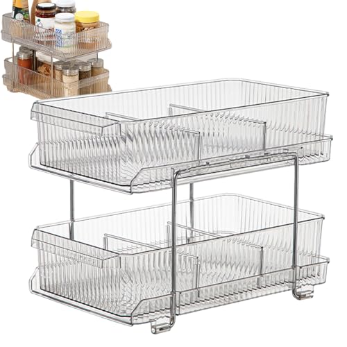 Storage Rolling Cart, 2 Tiers Moving Cart, Rotatable Utility Cart, Multifunctional Rolling Drawer Cart, Removable Rolling Storage Trolley with Wheels, Mobile Storage Organizer, Storage Cart for Book