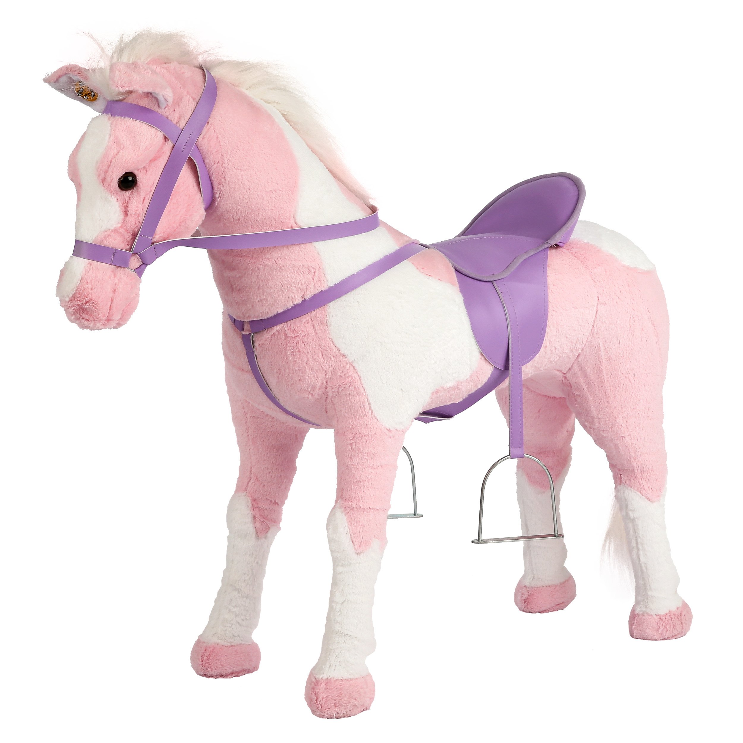 Rockin' Rider Cookie Stable Horse Ride On , Pink Large