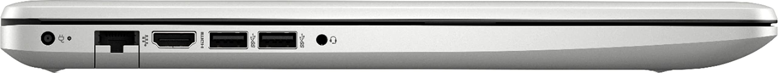 HP 17.3" Full HD (1920 x 1080) Laptop, Intel Core i5-1135G7, 8GB RAM, 256GB SSD, Windows 10 Home, Natural Silver (17-by4633dx)