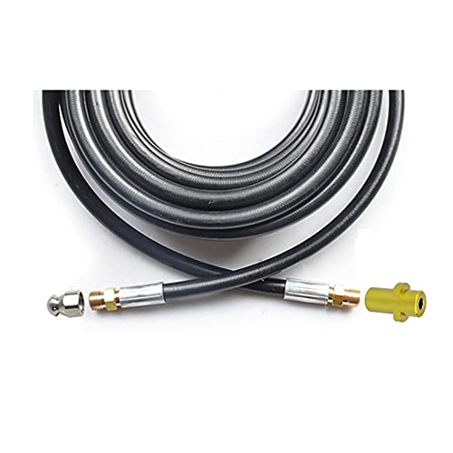 Practical Garden Tools 10m Sewer Drain Water Cleaning Hose,Pipe Cleaner Kit,High Pressure Washer, (Color : for Karcher K)