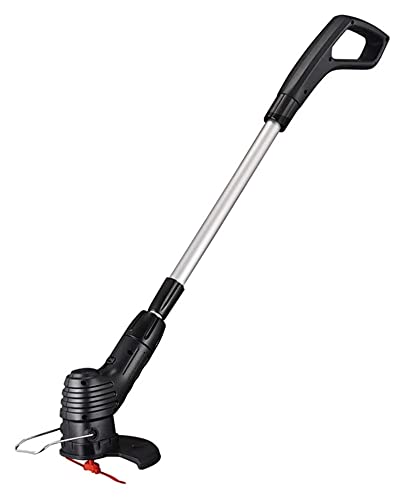 PSBYW Cordless Grass Trimmer, Li-Ion Battery with Charger, Multi-Functional, Grass Trimmer, Brushcutter, Strimmer, Garden Set (Color : Black)