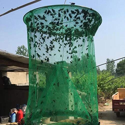 Sutify Fly Trap Garden Ranch Orchard Trap,Ranch Fly Trap Flay Catcher, The Most Effective Trap Ever Made with Pots Flay Catcher 2019 New Fly Red Drosophila (4Pack)
