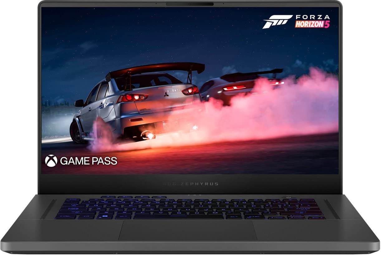 ASUS ROG Zephyrus 15.6" Gaming Laptop, 15.6" WQHD(2560 x 1440) 165Hz Display, AMD Ryzen 9 6900HS 8 cores, 16GB DDR5 RAM,1TB SSD, NVIDIA GeForce RTX 3060, Backlit KB, Win11, Eclipse Gray, W/GaLiMu