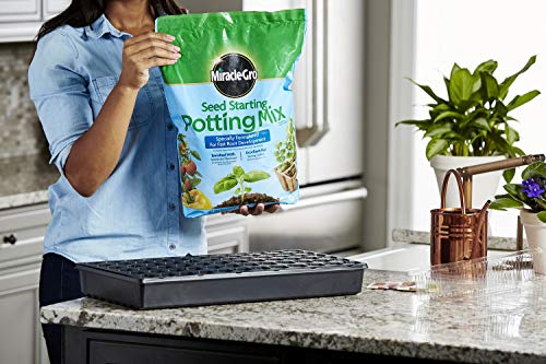 Miracle-Gro Seed Starting Potting Mix, 2-pack 8 qt., For Use in Containers