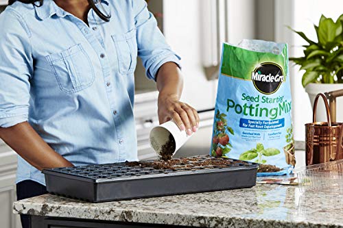 Miracle-Gro Seed Starting Potting Mix, 2-pack 8 qt., For Use in Containers