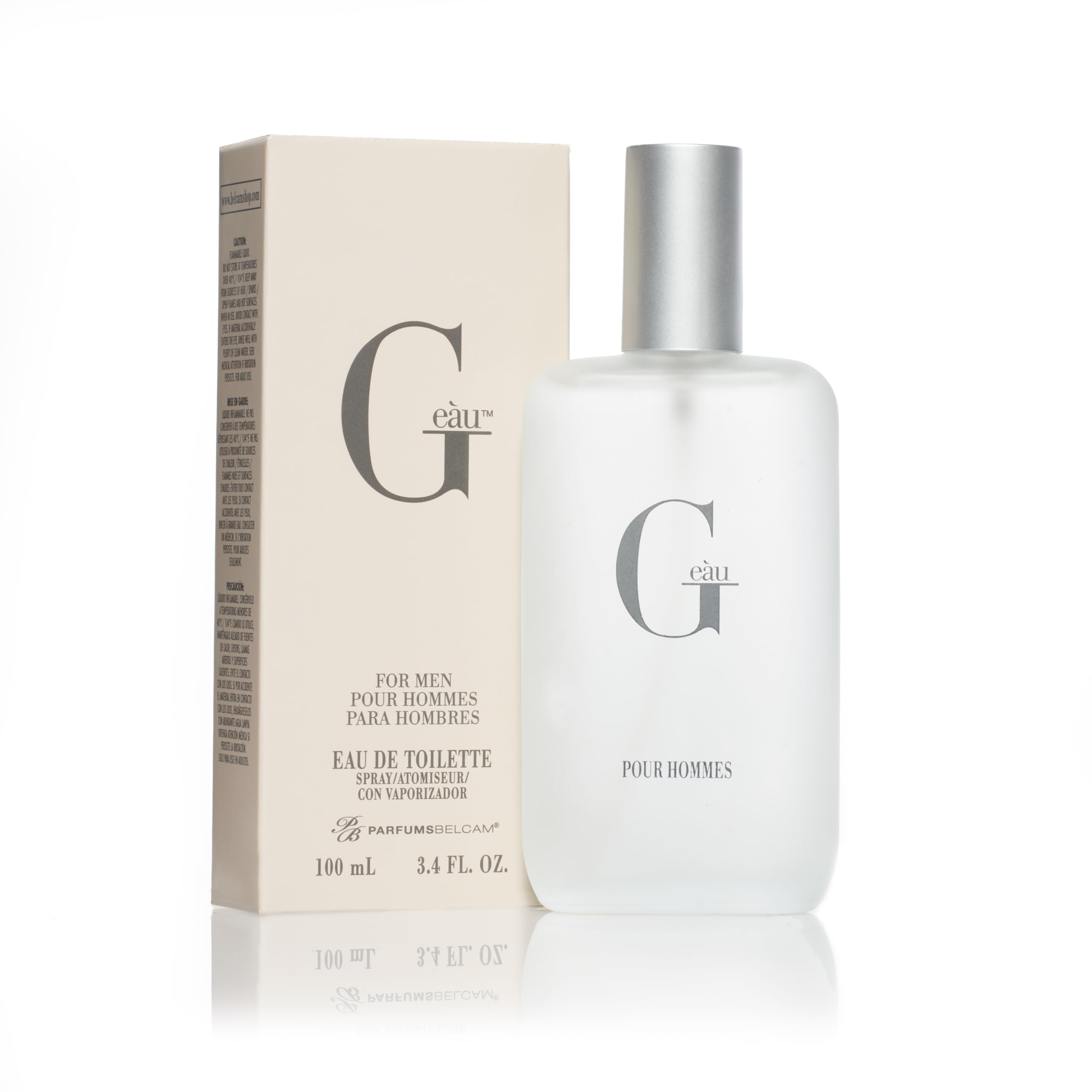 PB ParfumsBelcam G Eau, Our Version of Acqua Di Gio, Eau de Toilette Spray, 3.4 Fl Oz (F97090A)