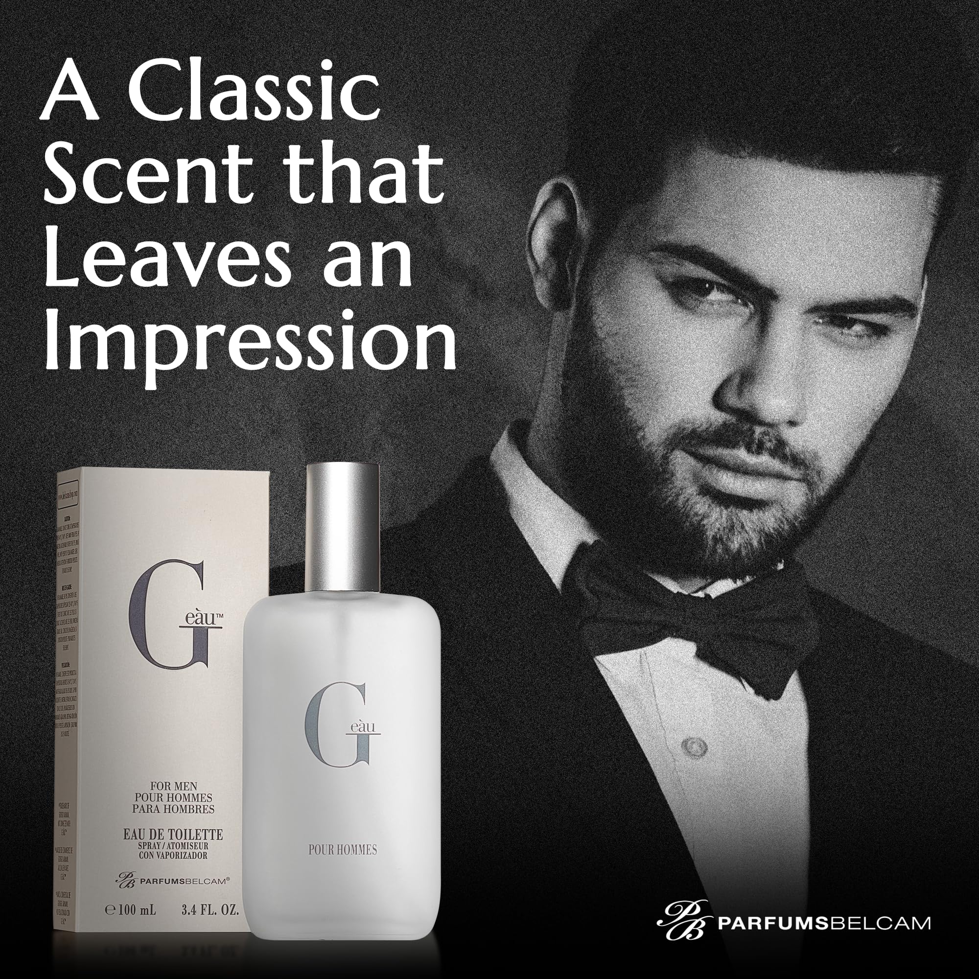 PB ParfumsBelcam G Eau, Our Version of Acqua Di Gio, Eau de Toilette Spray, 3.4 Fl Oz (F97090A)