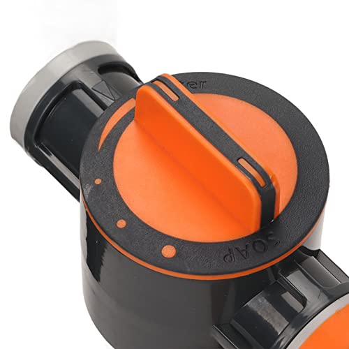 Garden Foam Sprayer, 8 Modes Multifunctional Water Spraying Nozzle Widely Used Labor Saving Concentrated Water Pressure Longer Spray Distance for Car Washing Rear Trigger