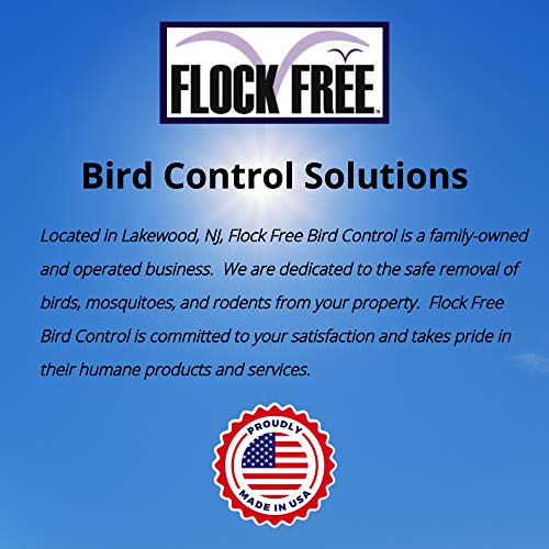 Flock Free Bird Repellent Spray, Residential Bird Problem Solution Bird Control, 4 oz Concentrate (1)